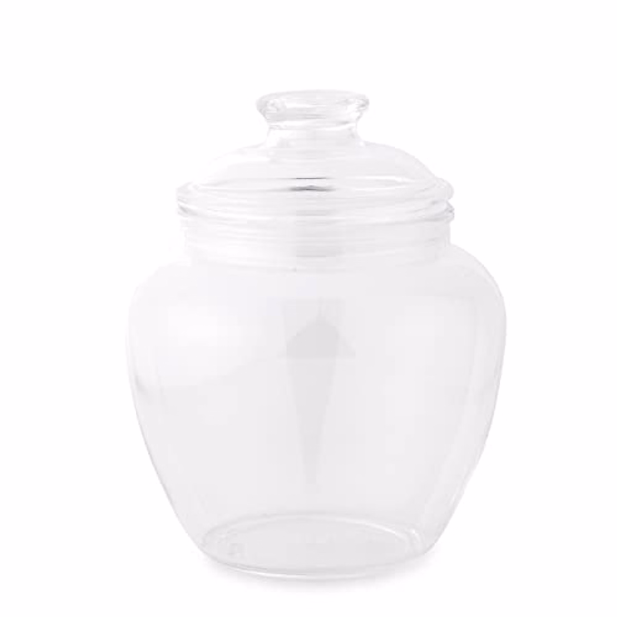 Huang Acrylic 80-Ounce Acrylic Cookie Jar with Lid | Apothecary Jar | BPA-Free and Shatter-Proof | Great for Candy Buffet, Decorative Display