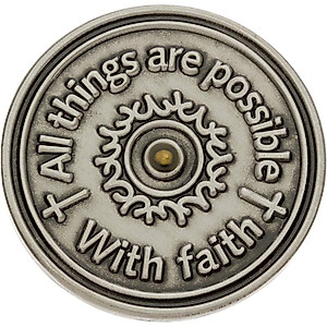 Faith Mustard Seed Coins and Faith Cards (Set of 3 Coins)