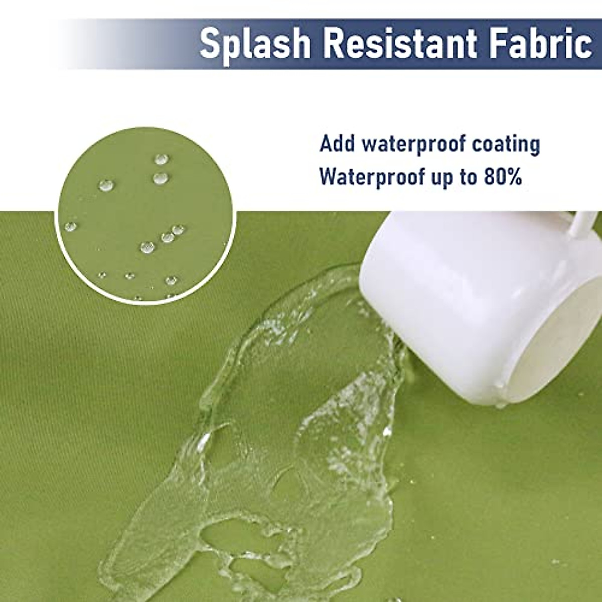 ROFIELTY Bench Cushion 30 inch, Bench Cushion for Indoor/Outdoor use Outdoor Swing Cushions, Waterproof and Durable Resistant Furniture Patio Cushion. (Green, 30×14×2.5)