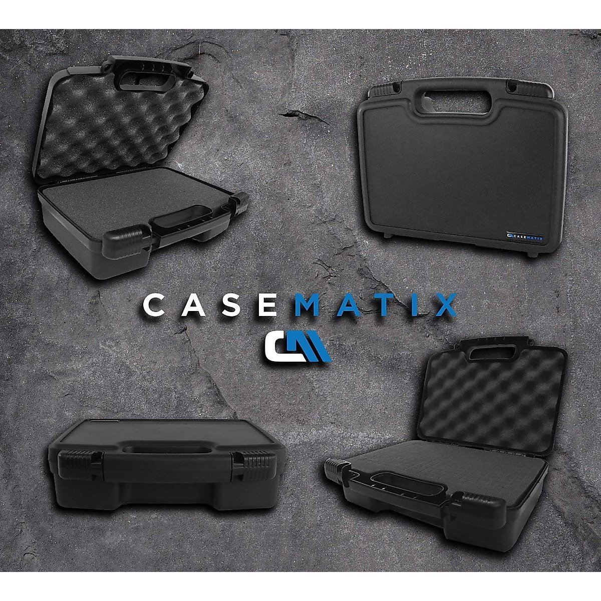CASEMATIX Customizable Recorder Hard Case Compatible with Tascam DP-008EX, MiNiSTUDIO Creator US-42B USB Audio Interface, US-42, DP-006 Digital Pocket Studio Multi Track Recorders - Case Only