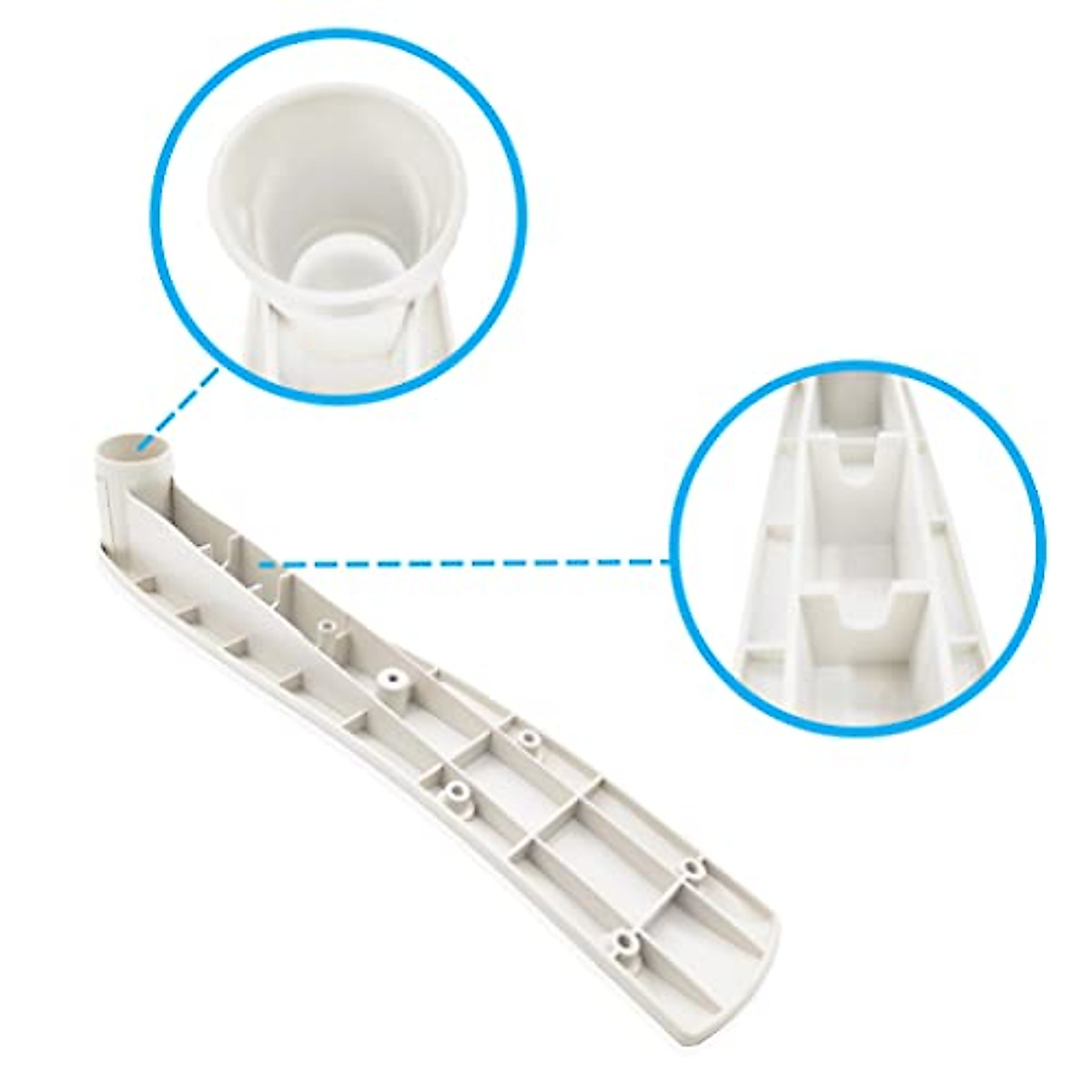 Pool Ladder Bracket,Deck Support 2 Pack Compatible with Swimming Pool BiltMor above Ground Step and Ladder System 160-0001PG…