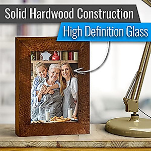 MY VINTAGE FINDS Rustic Picture Frames Farmhouse Photo Frame Wood 4x6