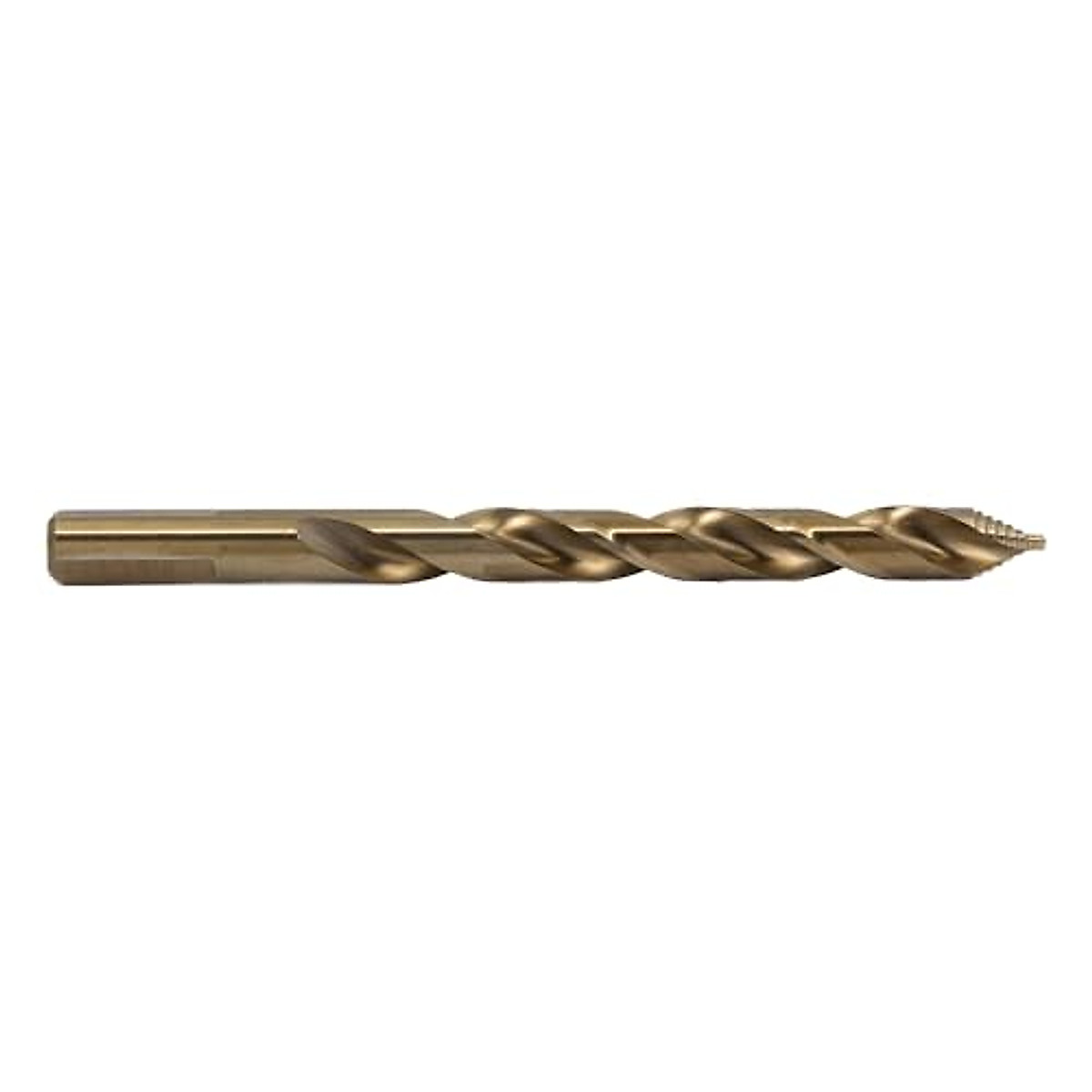 Drill America 29 Piece Cobalt Stepped Point Drill Bit Set in Round Case w/Gold Oxide Finish for Drilling Acrylic, Steel, Hard Metals, Sizes 1/16" to 1/2" x 64ths, GSC Series ZMGSC29J-PC