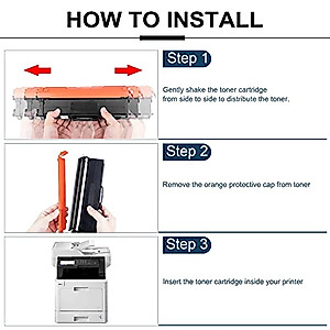 YOISNER TN436 TN-436 Toner Cartridges Compatible Replacement for Brother TN 436 Super High Yield for MFC-L8900CDW HL-L8360CDW HL-L8260CDW MFC-L8610CDW HL-L8360CDWT Printer (4 Pack)