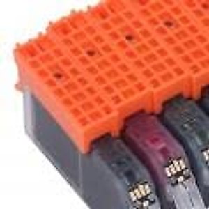 Large Capacity Printer Cartridge with Ink ABS Printer for for School, Trading Firms, Office Building (BK BK C M Y GY 6 Colors)