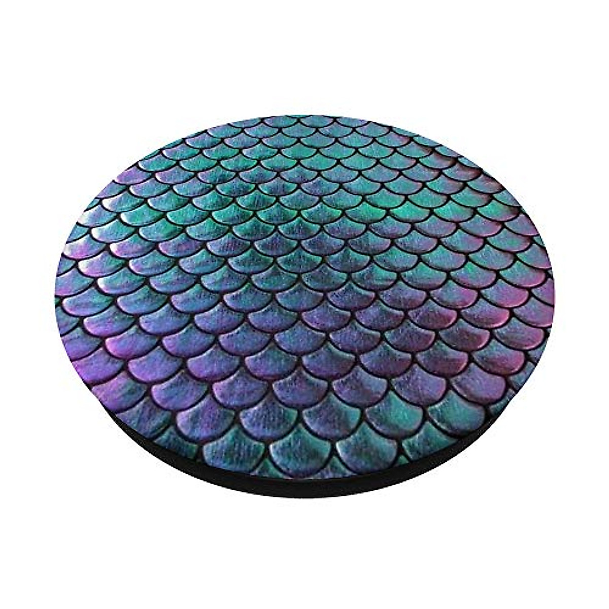 Opalescent Vibrant Mermaid Color Turquoise Blue Violet Green PopSockets Swappable PopGrip