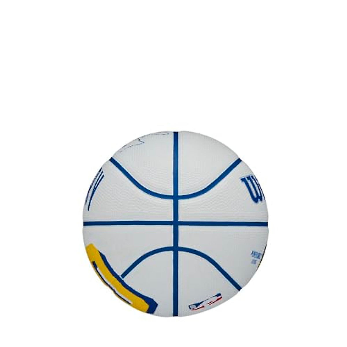 WILSON NBA Player Icon Mini Basketball - Steph Curry, Mini Size, Blue/White