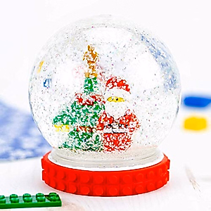 6 Pack - Creative Hobbies 5 Inch (130mm) DIY Snow Globe Water Globe - Clear Plastic with Screw Off Cap | Perfect for DIY Crafts and Customization