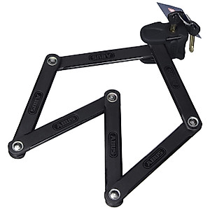 ABUS 67462 6000K BK ST Folding Locks, Black, 90 cm