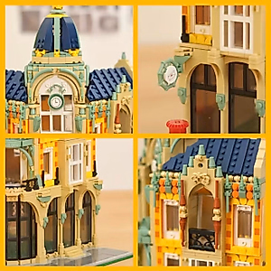 General Jim's Corner Post Office Modular Building Set - 3-Story Design with Post Office, Art School, Pottery Studio, Red Mail Truck & Realistic City Details for Architecture Lovers