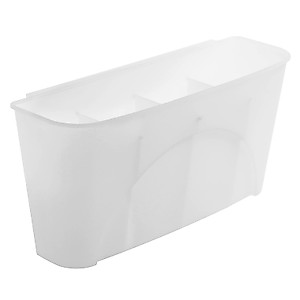 Neat-O Kitchen Dish Drainer PP Utensil Holder Silverware Cup Basket (White)