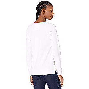 Lilly Pulitzer Beach Comber Pullover For Women - Crew Neck With Raglan Sleeves, Soft and Lightweight Summer Pullover Resort White XL One Size