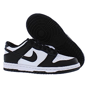Nike Youth Dunk Low Retro GS CW1590 100 Panda - Black/White - Size 6.5Y