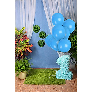 Treasures Gifted Light Blue Balloons - Baby Blue Balloons - Pastel Blue Balloons - Dusty Blue Balloons - Latex Sky Blue Balloons - Steel Blue Balloons - Robins Egg Blue Balloons - Blue Balloons 100 Pc