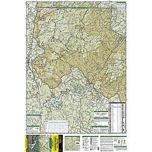 Springer and Cohutta Mountains Map [Chattahoochee National Forest] (National Geographic Trails Illustrated Map, 777)