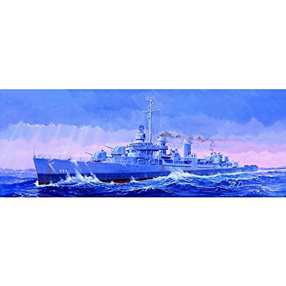 Trumpeter 1/350 Scale USS The Sullivans DD537 Destroyer