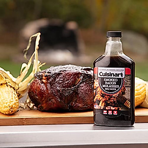 Cuisinart CGBS-014 Smoked Bacon Molasses BBQ, Premium Flavor and Blend for Marinade, Dip, Sauce or Glaze, 13 oz Bottle