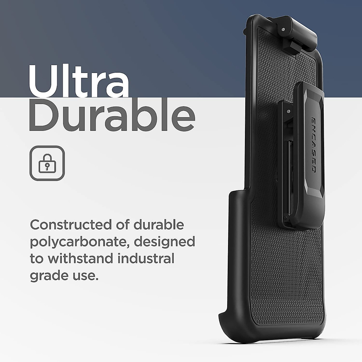 Encased Falcon Armor Designed for OnePlus 9 Case with Built-in Screen Protector and Belt Clip Holster (OnePlus 9 Pro)