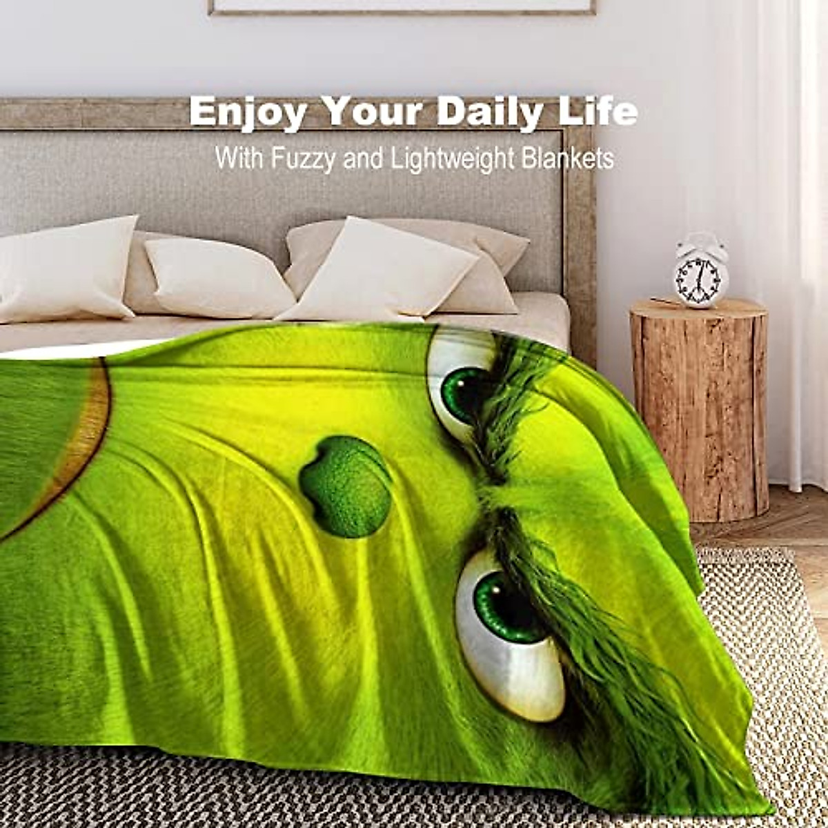 Christmas Blanket Super Soft Flannel Fleece Blankets and Throws Couch Bedding for Kids Adults Gifts 50"X40"