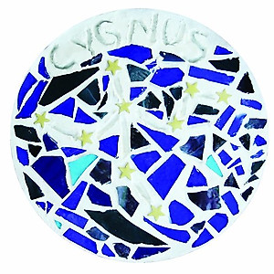 Diamond Tech Create N Learn Mosaic Stepping Stone Kit, Starry Night