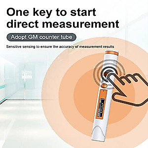 Geiger Counter, Personal Radiation Detector Nuclear Dosimeter Emf Radiation Meter Nukalert Micro Beta Gamma X Ray Radiation Monitor GM Tube Device Meter for Home Thyrosafe Uranium Survival Gear