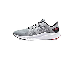 Nike Men's Quest 4 Running Shoes, Lt Smoke Grey/White-Black, 10 M US