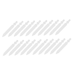 Ciieeo 40 Pcs Marker Pen Tip Calligraphy Pens Tips Marker Tip Replacement Nibs Fountain Pen Tips Marker Nib Replacement Pen Nibs Marker Nibs Replacement Nylon White Accessories Student