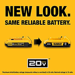 DEWALT 20V MAX Power Tool Combo Kit, 6-Tool Cordless Power Tool Set with 2 Batteries and Charger (DCK684D2), Yellow