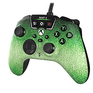 Turtle Beach REACT-R Wired Game Controller – Officially Licensed for Xbox Series X & S, Xbox One, and Windows 10|11 PC’s – Pixel