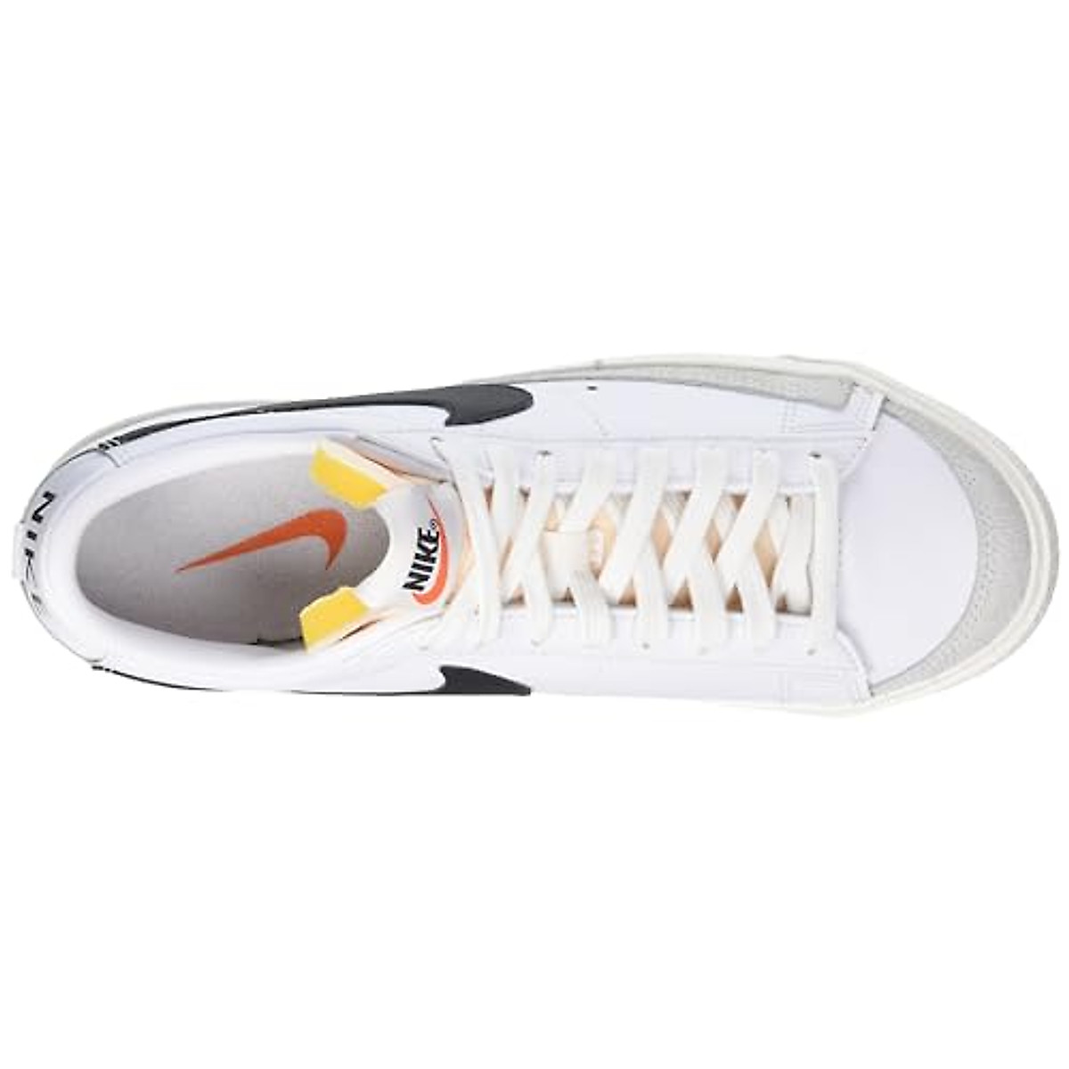 Nike Men's Low '77 Vintage Shoes Blazer, White/Black/Sail, 10