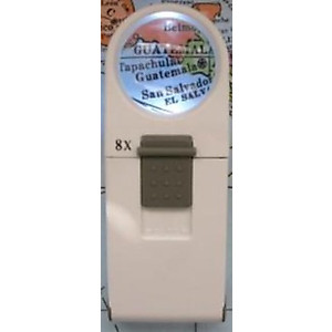 8X 28D 1.5" Round LED Hand Magnifier