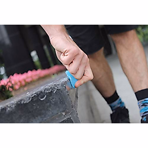 Dime Bag Hardware Triple Slick Skateboard Curb Wax, Blueberry (Pack of 4)