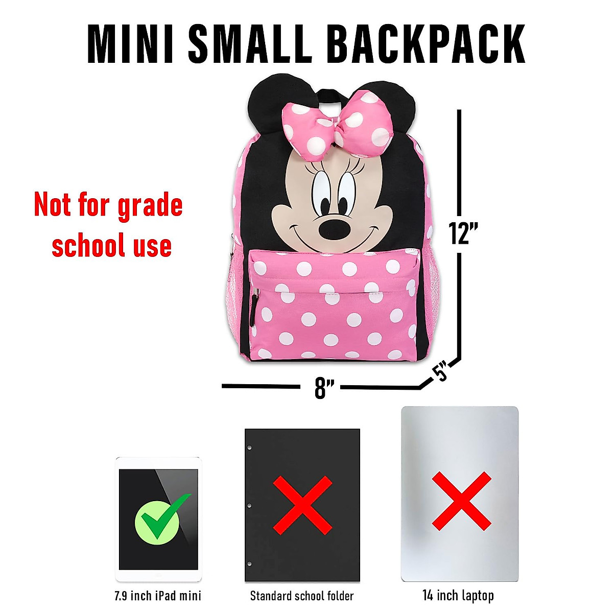 Minnie Mouse Face - 12 Inches