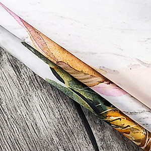 ECOTOB Farmhouse Highland Cow Shower Curtain Set Cute Farm Cow Chicken and Pig with Flowers on Grey Fence Bath Mat and Shower Curtain Funny Farm Animal Bathroom Decor Accessories, 72x72 Inches