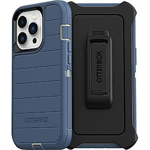 OtterBox DEFENDER SERIES Case & Holster for Apple iPhone 13 Pro - Fort Blue