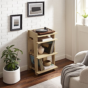 Crosley Furniture Soho Turntable Stand, Natural