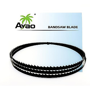 AYAO Bandsaw Blades 72-Inch X 1/4-Inch X 14TPI for Delta 28-140 and Wen 10" Band Saw