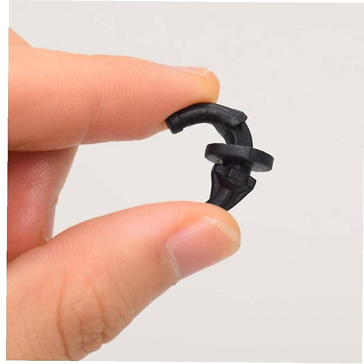 TOSSPER 32pcs Anti Vibration Mount Screw Pin Rivet for Pc Case Fans Mouting Pin Anti Noise Rubber Screws