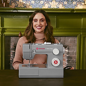 SINGER | Heavy Duty 4452 Sewing Machine , Gray