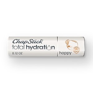 ChapStick Total Hydration Essential Oils Happy Orange And Lemon Lip Balm Tube, Lip Care - 0.12 Oz