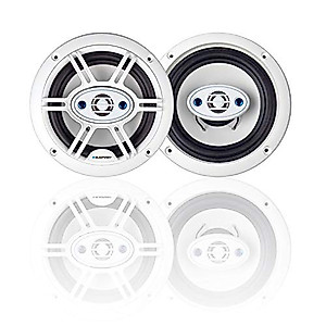 Blaupunkt GTM652W 6.5-Inch 200W 4-Way Waterproof Marine Speaker, Set of 2