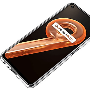 MaiJin Case for Realme 9i 4G / Oppo A36 / Oppo A76 (6.6 inch) Soft TPU Rubber Gel Bumper Transparent Back Cover