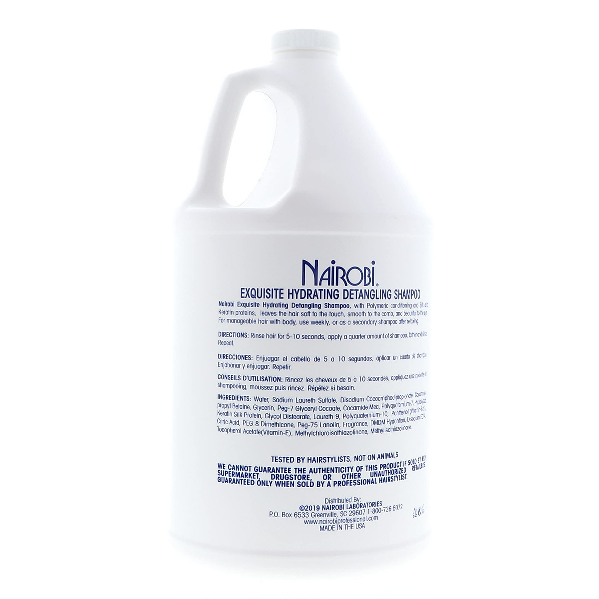 Nairobi Exquisite Hydrating Detangling Shampoo 128 oz. Shampoo Unisex