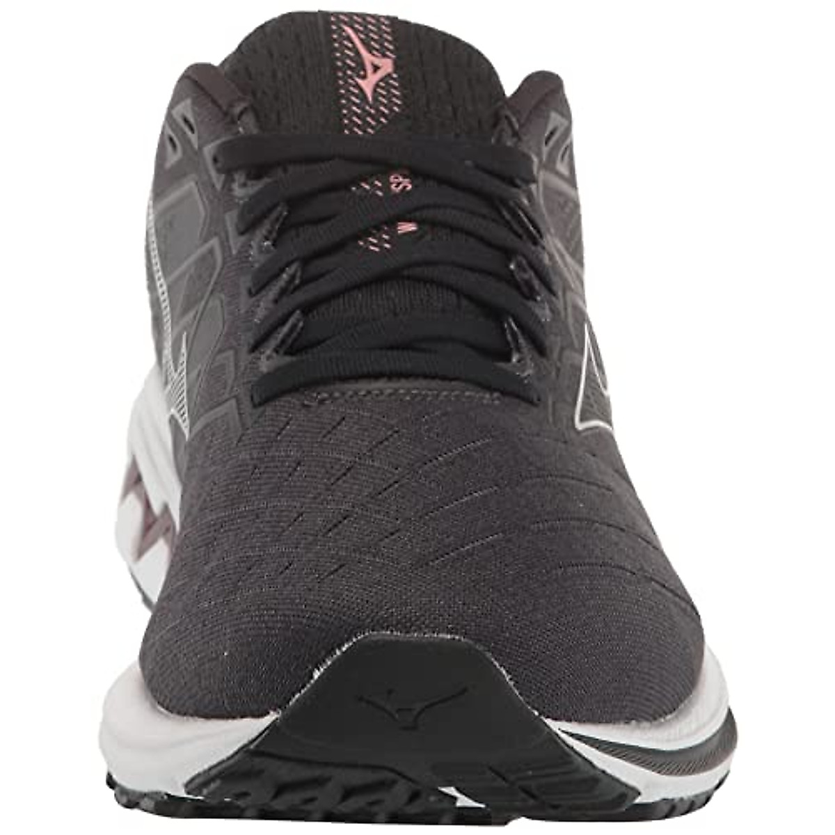 Mizuno Women's Wave Inspire 18 Running Shoe, Black/Silver, 10
