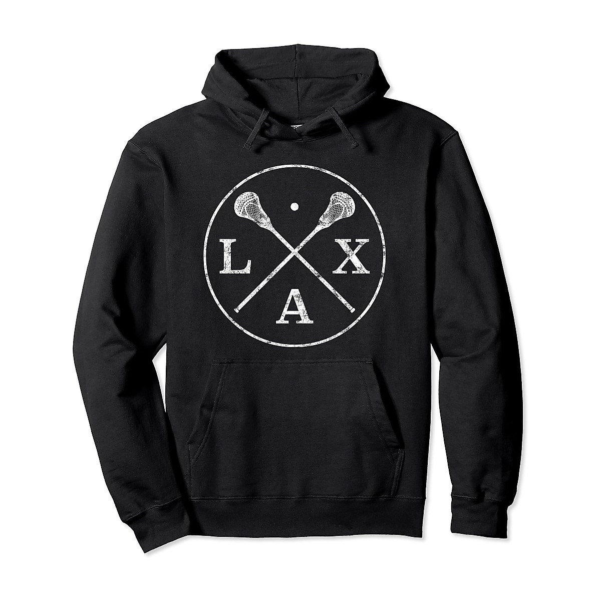 LACROSSE Logo Hoodie I LAX Player and Fan design