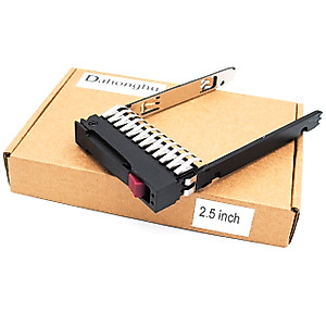 DAHONGHU 2-Pack 500223-001 2.5" SAS&SATA HDD Tray for G5 G6 G7 DL380 DL360 DL580 BL460c ML350 ML370 ML570 378343-002