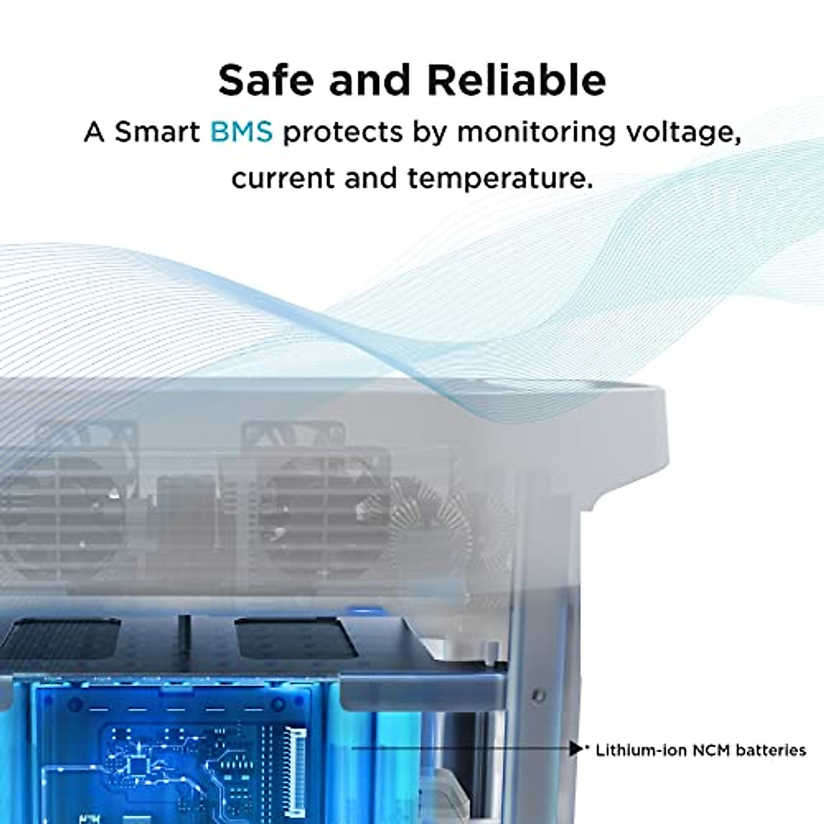 EF ECOFLOW Solar Generator DELTA Max (2000) 2016Wh with 160W Solar Panel, 6 X 2400W (5000W Surge) AC Outlets, Portable Power Station for Home Backup Outdoors Camping RV Emergency