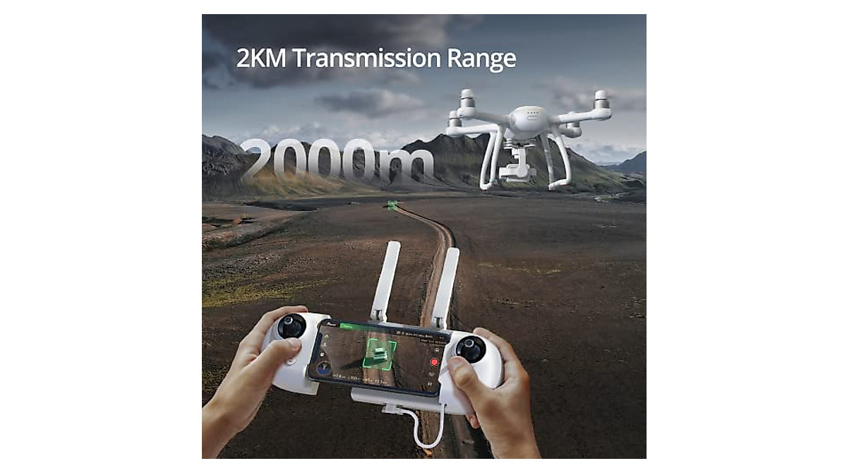 Potensic Dreamer 4K Pro Drone - 3-Axis Gimbal, 2KM Range