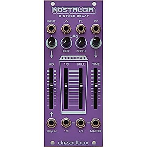 Dreadbox Nostalgia 3-Stage Delay Eurorack Module