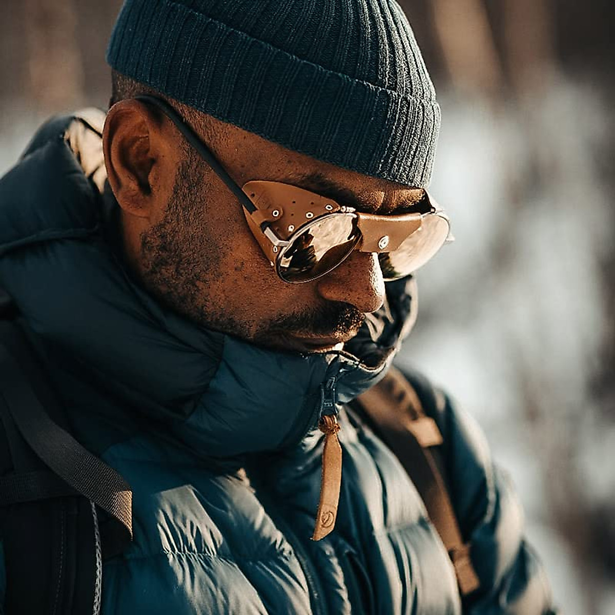 Julbo Vermont Classic Mountaineering Sunglasses with Spectron 4 Polycarbonate Lenses and Total Cover Eye Protection